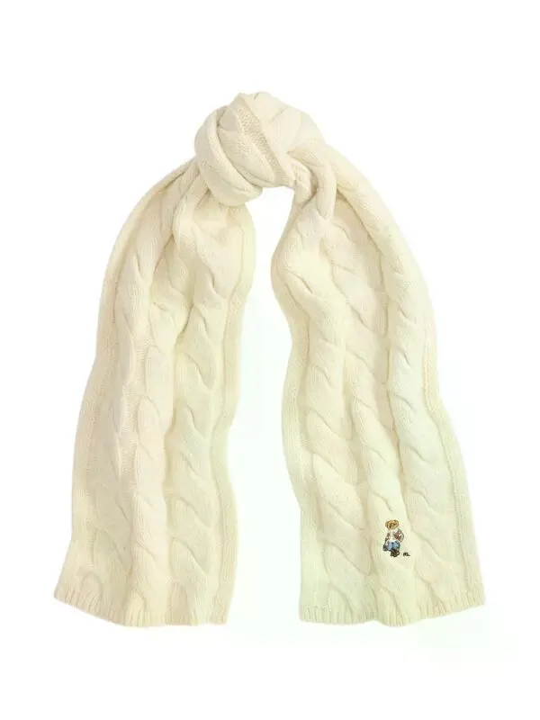 Polo Ralph Lauren Polo Bear Cable-knit Scarf