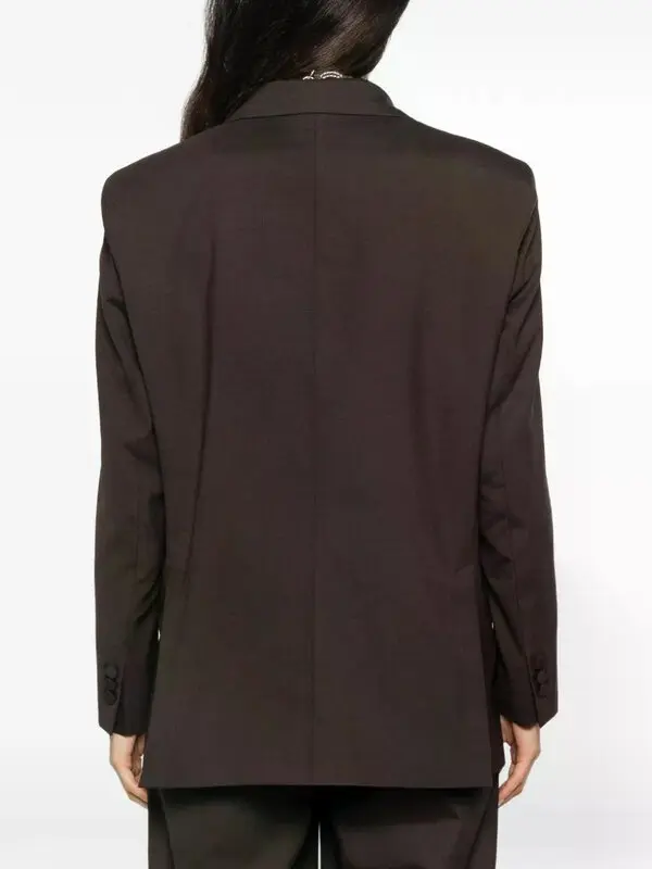 MARSEM Double-breasted Peak-lapels Blazer