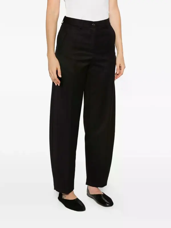MARSEM Pressed-crease Tailored Trousers