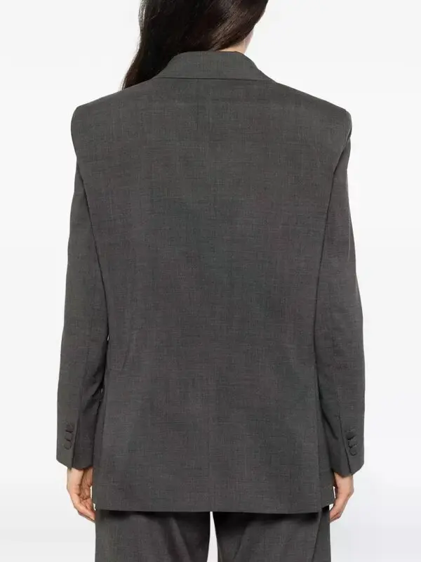MARSEM Single-breasted Notched-lapels Blazer