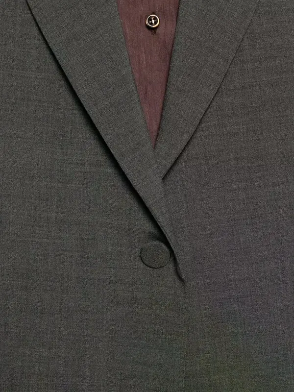 MARSEM Single-breasted Notched-lapels Blazer