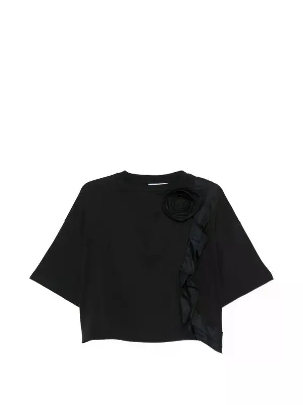 Max Mara Frilly Jersey T-shirt Ultramarine - Blue