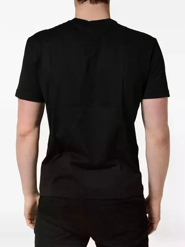 Dolce & Gabbana Logo-print Crew-neck T-shirt - Black