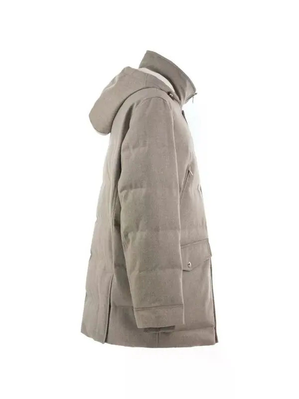 Brunello Cucinelli Down Jacket With Detachable-hood