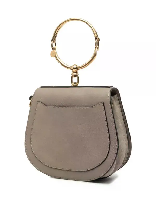 Chloé 2018 Medium Leather Nile Bracelet Satchel - Brown