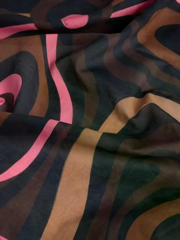 Emilio Pucci Marmo-print Cotton Sarong