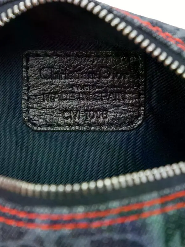 Dior 2006 Diorissimo Trotter Denim Flight Cosmetic Pouch