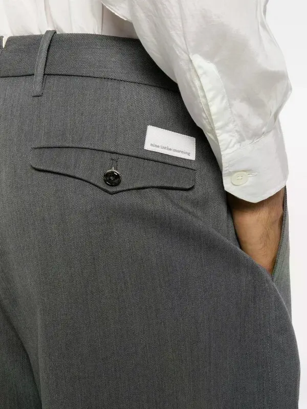 NINE:INTHE:MORNING Thiago Straight-leg Tailored Trousers