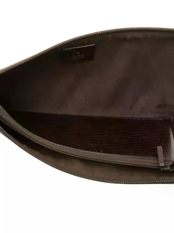 Gucci 2000-2015 Gg Supreme Zip Pouch - Neutrals