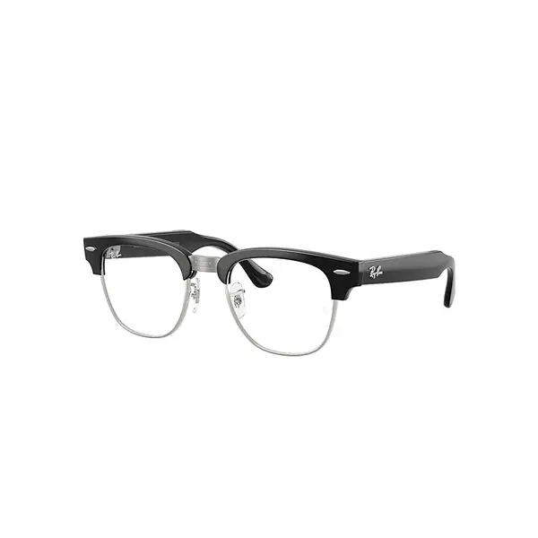 Ray-ban Meta Audio Clubmaster Optics Frame Demo Lens Lenses Ai Glasses - Black