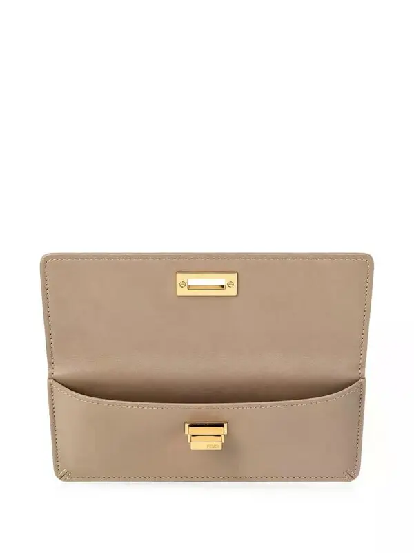Fendi Peekaboo Leather Wallet On Chain