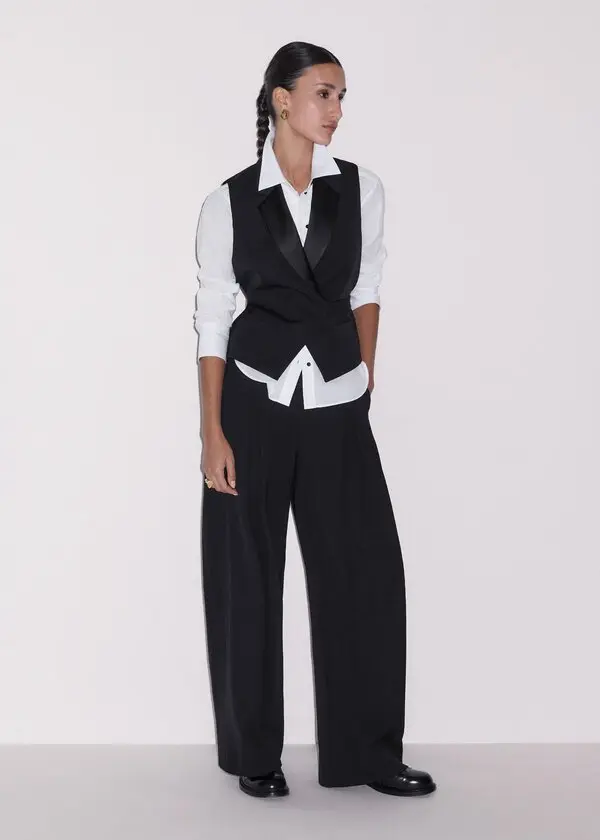 ME+EM Tux Wrap Vest