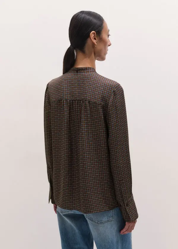 ME+EM Square Geo Print With Tie + Arm Adjuster