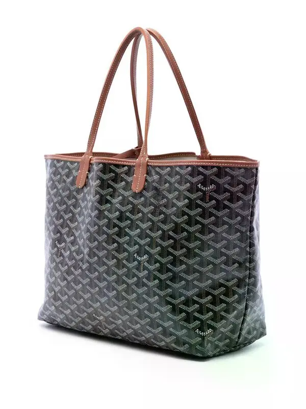 Goyard 2017 Goyardine Saint Louis Pm Tote Bag - Black