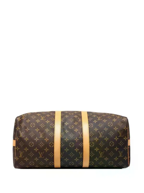 LOUIS VUITTON 1999 Monogram Keepall Bandouliere 45 Travel Bag