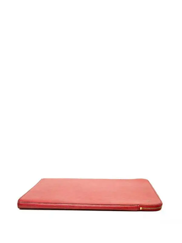 LOUIS VUITTON 1991 Epi Poche Documents Portfolio Clutch Bag