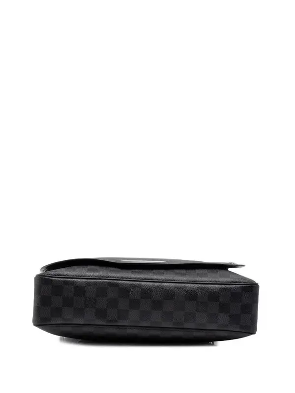 LOUIS VUITTON 2012 Damier Graphite Daniel Mm Crossbody Bag