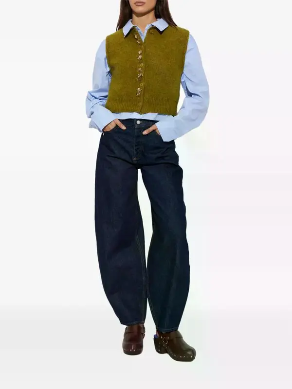 FORTE_FORTE Appliqué-embellished Waistcoat
