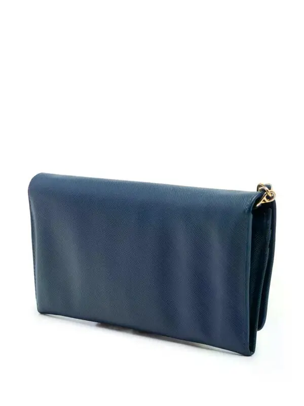 Prada 2013-2026 Saffiano Wallet On Chain Crossbody Bag