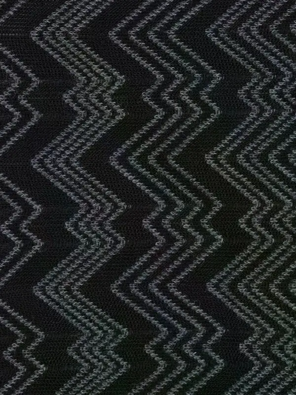 Missoni Zigzag-knit Poncho