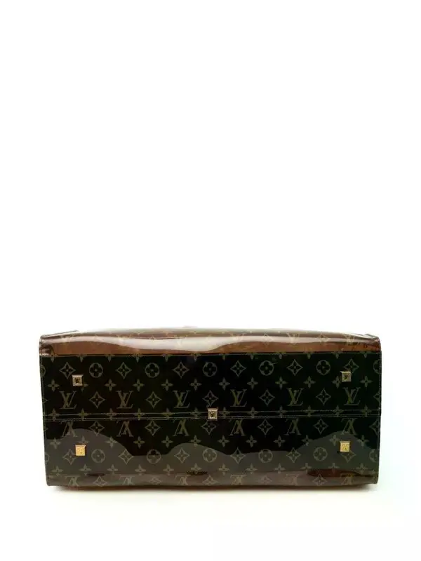 LOUIS VUITTON 2000 Monogram Vinyl Cabas Sac Cruise Tote Bag