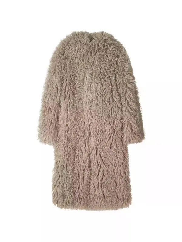 Patrizia Pepe Soft Faux-fur Textured Jacket