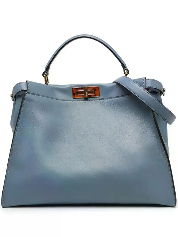 Fendi 2010-2026 Large Calfskin Peekaboo Iconic Satchel