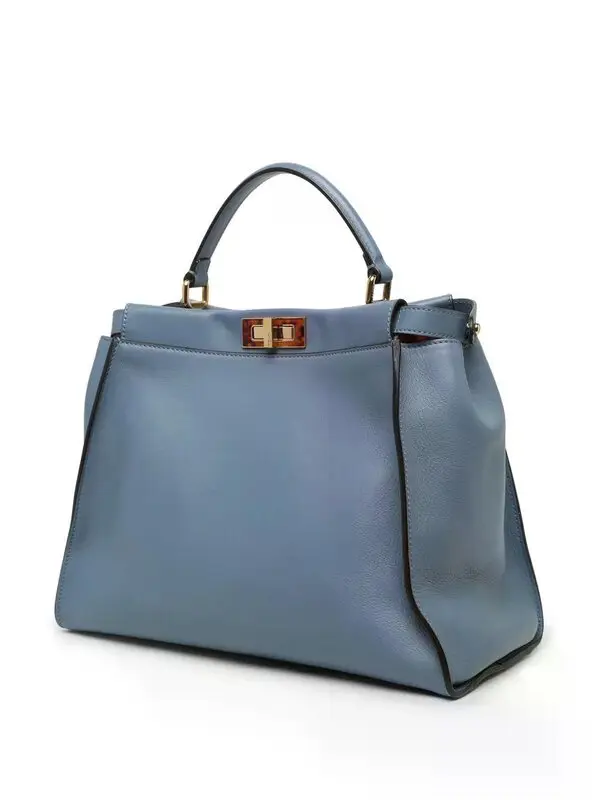 Fendi 2010-2026 Large Calfskin Peekaboo Iconic Satchel