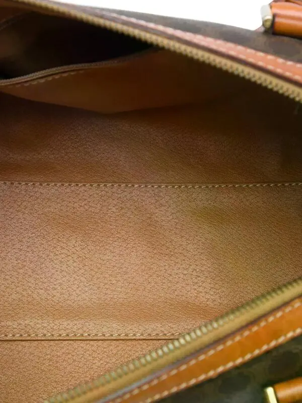 Celine 2013 Macadam Coated Canvas Satchel