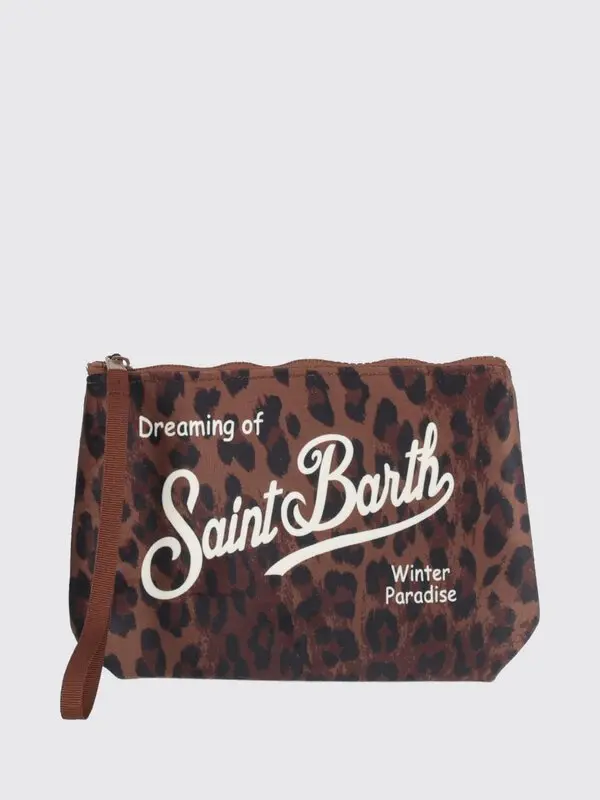 MC2 SAINT BARTH Aline All-over Logo Print Neoprene Mini Handbag - Fa03
