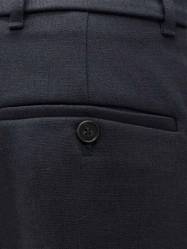 Soeur High-waisted Knee-length Sartorial Shorts In Pure Virgin Wool