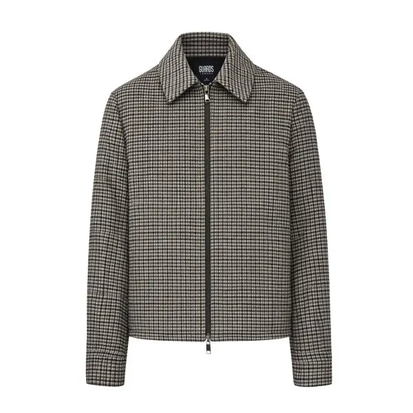 GUARDS LONDON Edward Wool Check Harrington Check