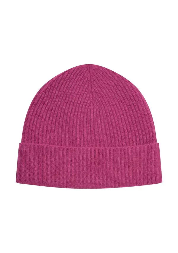 LOOP CASHMERE New Cashmere Beanie In Morello - Pink