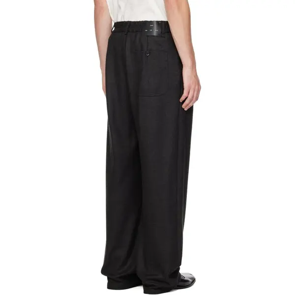SONG FOR THE MUTE Double-pleated Trousers