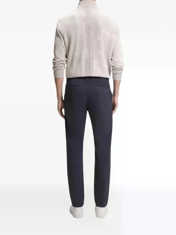 BOSS Tapered-fit Chinos In A Structured Cotton