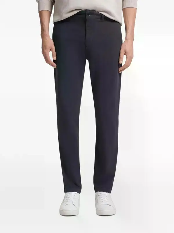 BOSS Tapered-fit Chinos In A Structured Cotton