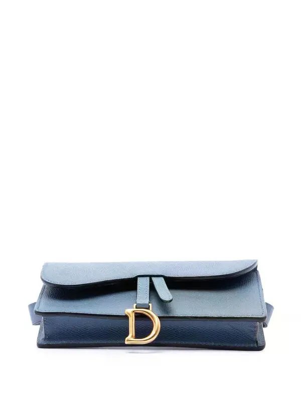 Dior 2019 Grained Calfskin Saddle Pouch Belt Bag