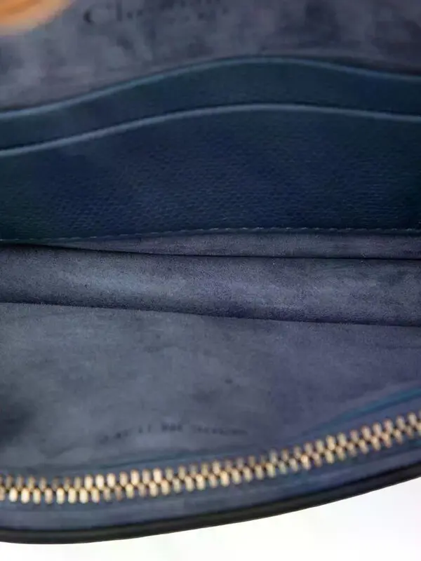 Dior 2019 Grained Calfskin Saddle Pouch Belt Bag