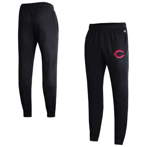 Champion Cincinnati Reds Powerblend Joggers - Black