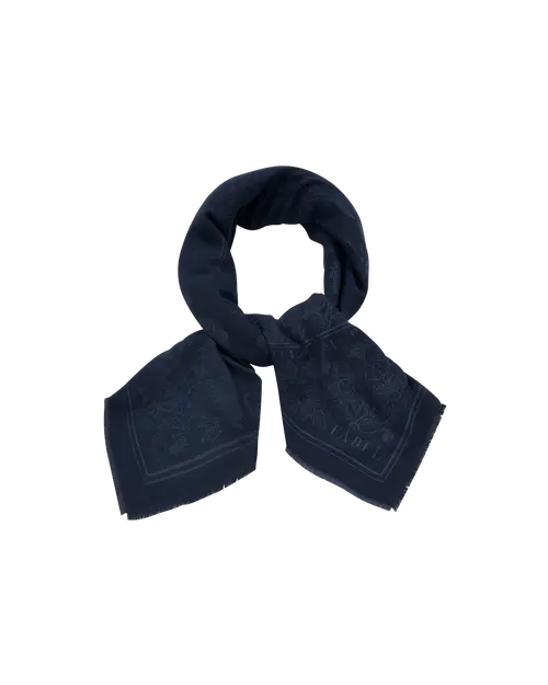 FABLE ENGLAND Selene Large Square Jacquard Scarf