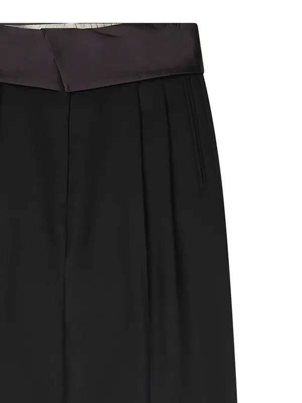 ALYSI Pantalone In Lana Con Baschina