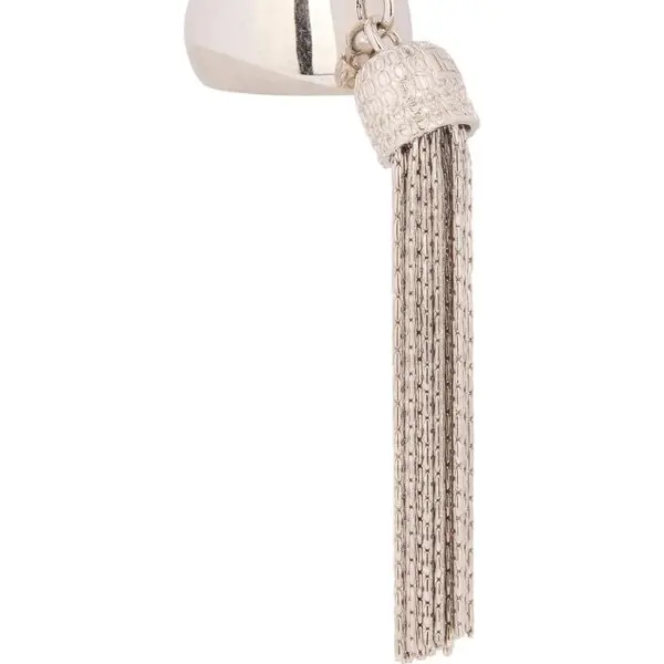 Balmain Brass Tassel Ring - Silver