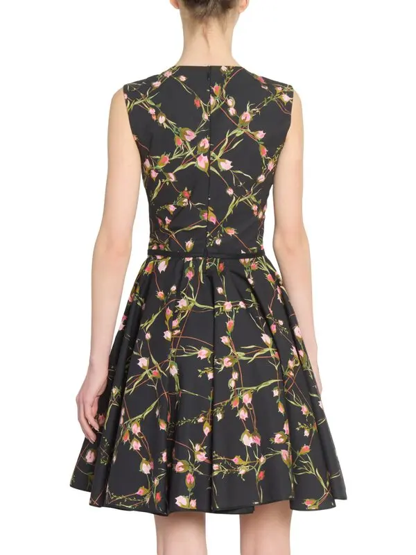 Giambattista Valli Floral Cotton Poplin Minidress