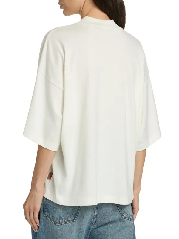 JAMIE HALLER The Pitch Cotton T-shirt