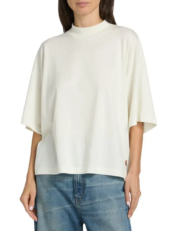 JAMIE HALLER The Pitch Cotton T-shirt