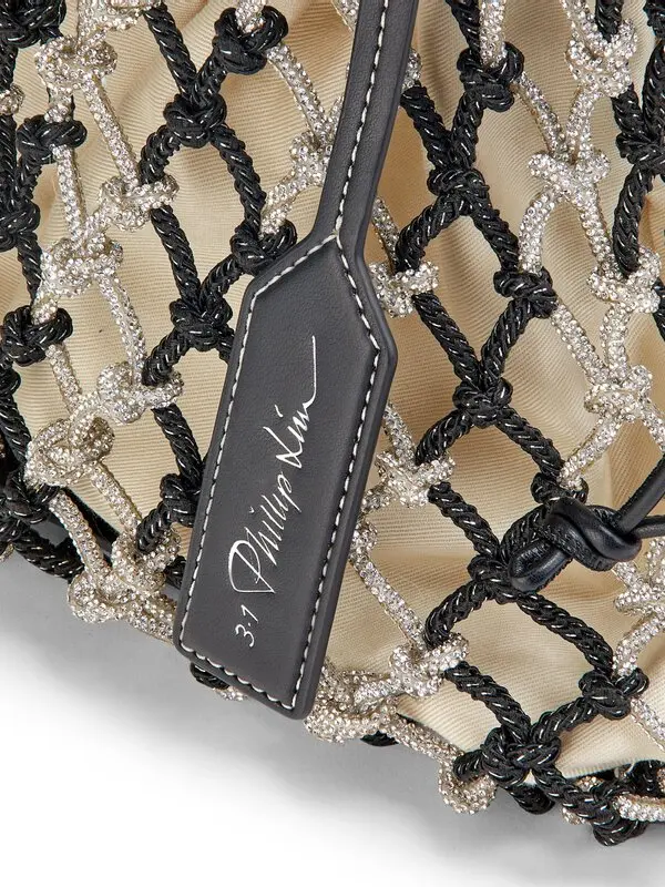3.1 Phillip Lim Mini Crystal Macramé Handbag
