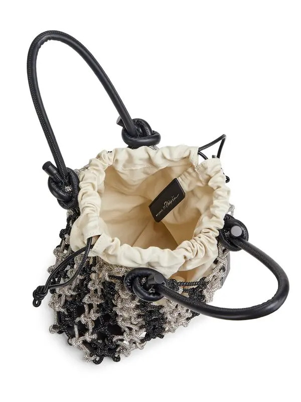3.1 Phillip Lim Mini Crystal Macramé Handbag