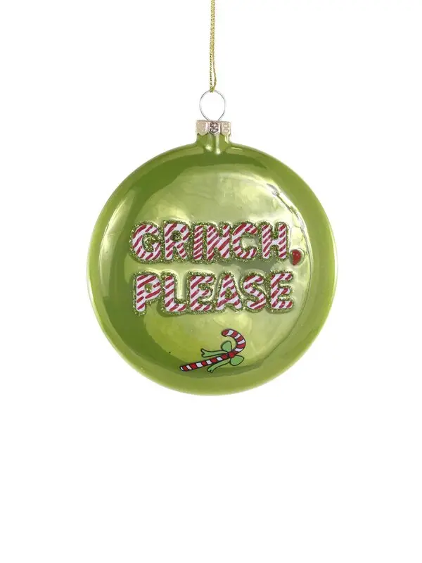 CODY FOSTER & CO Grinch Please Ornat