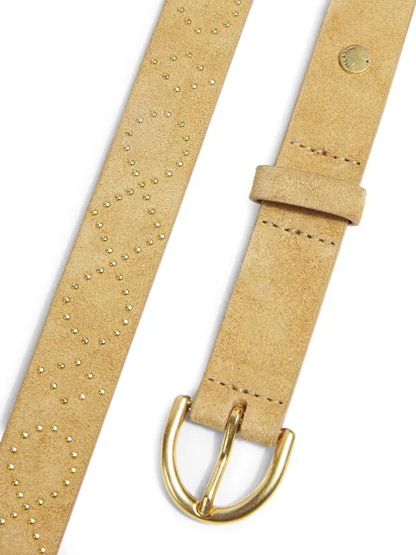 Rag & Bone Maisie Studded Suede Belt