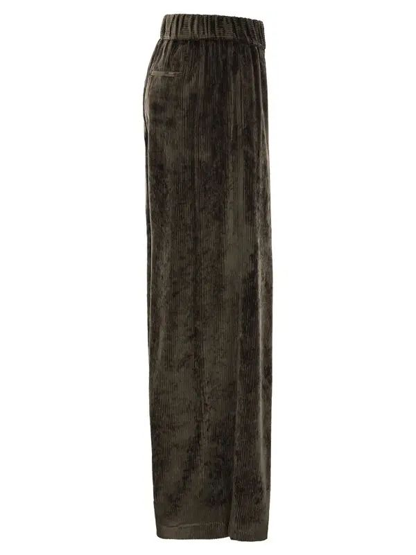 Peserico Fluid Corduroy Trousers